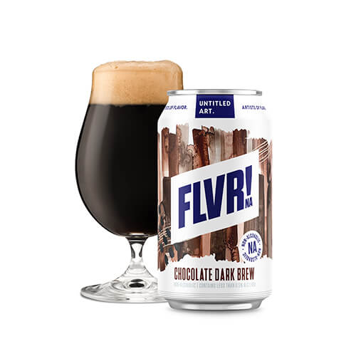 FLVR! NA Chocolate Dark Brew | Non-Alcoholic Chocolate Brew