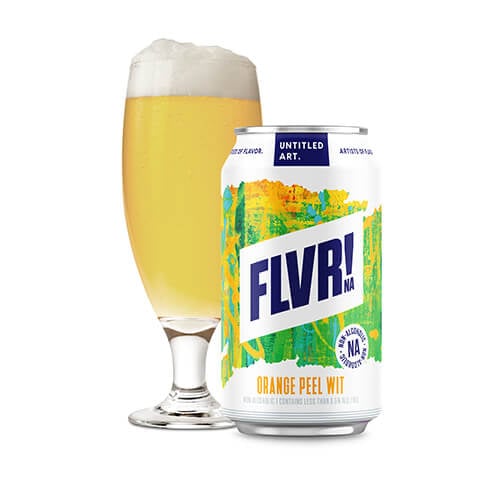 FLVR! NA Orange Peel Wit | Non-Alcoholic Belgian-Style Wit