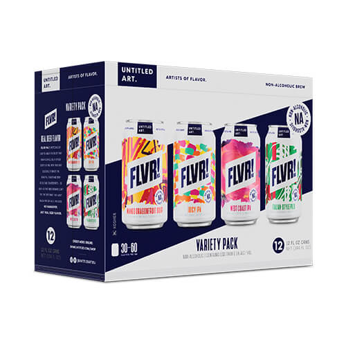 FLVR! NA Variety Pack (12pk) | Non-Alcoholic Beer Variety