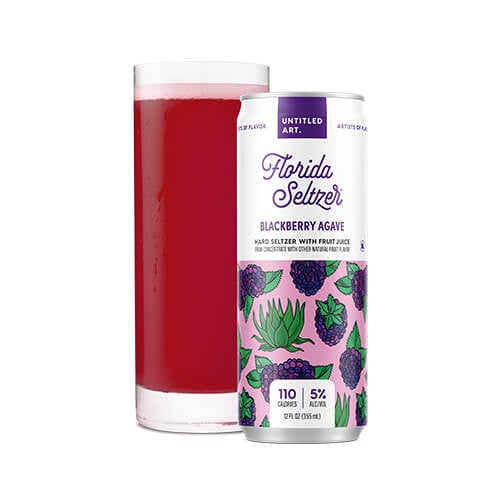 Florida Seltzer Blackberry Agave | Blackberry Hard Seltzer
