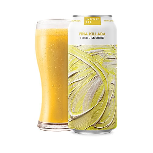 Piña Killada Fruited Smoothie by Untitled Art | Tropical Fruited Beer
